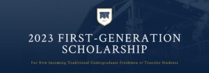 First Generation Scholarships - TMU