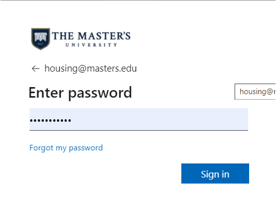 Housing - The Master's University