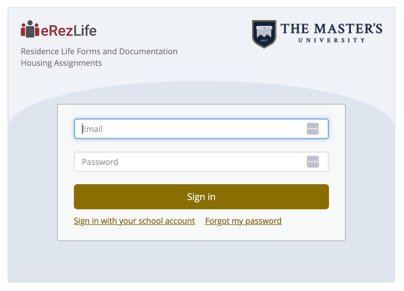 Housing and Dining - The Master's University